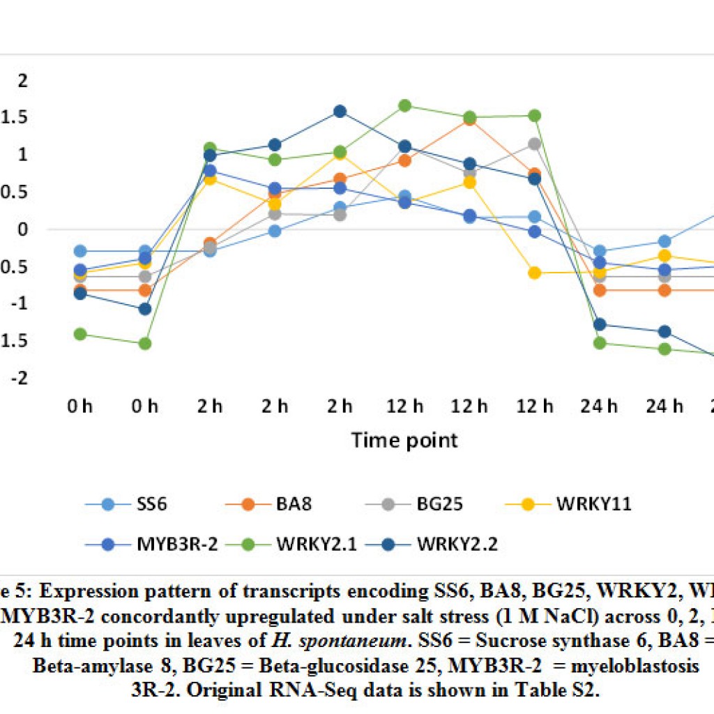 Molecular Networking of Regulated Transcription Factors under Salt ...