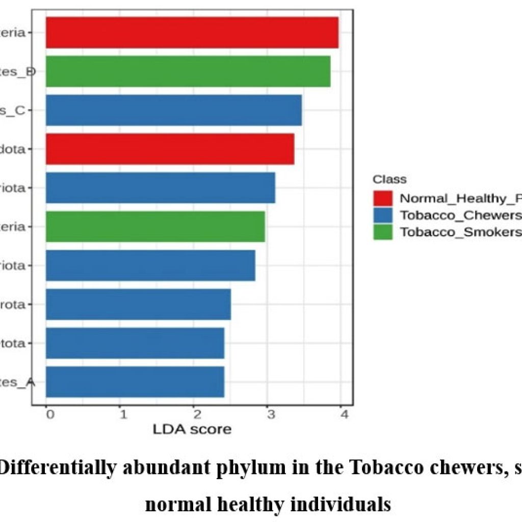 Dominance of Prevotella Species in Tobacco Consumers: A Metagenomic ...